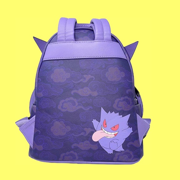 Loungefly | Bags | Loungefly Pokemon Gengar Cosplay Mini Backpack ...